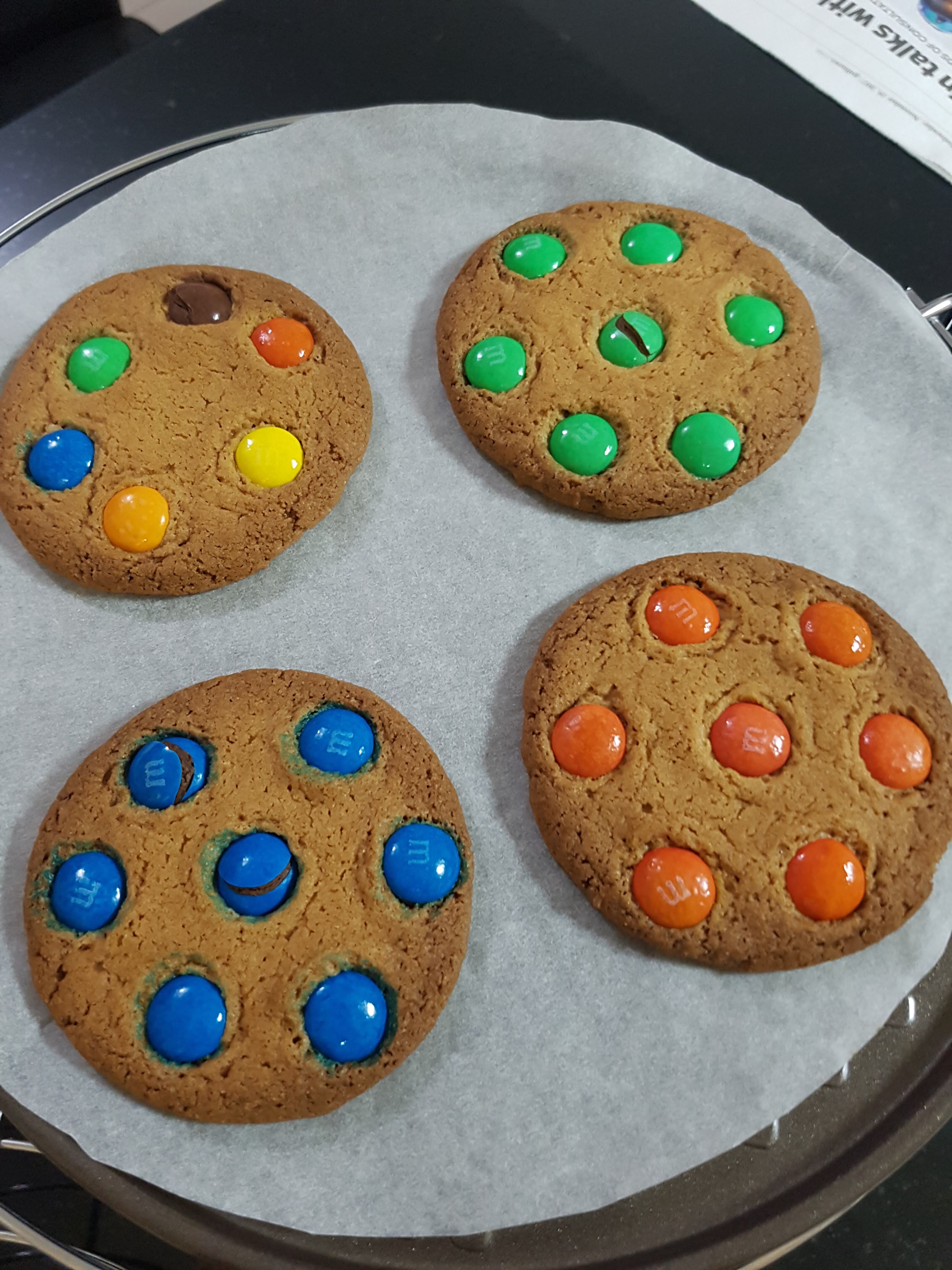 M & Ms Cookies – Sharing my experiences as a die hard foodie!